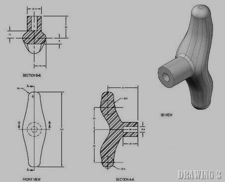 Product Design, Product development: AutoCAD Tutorial Exercises